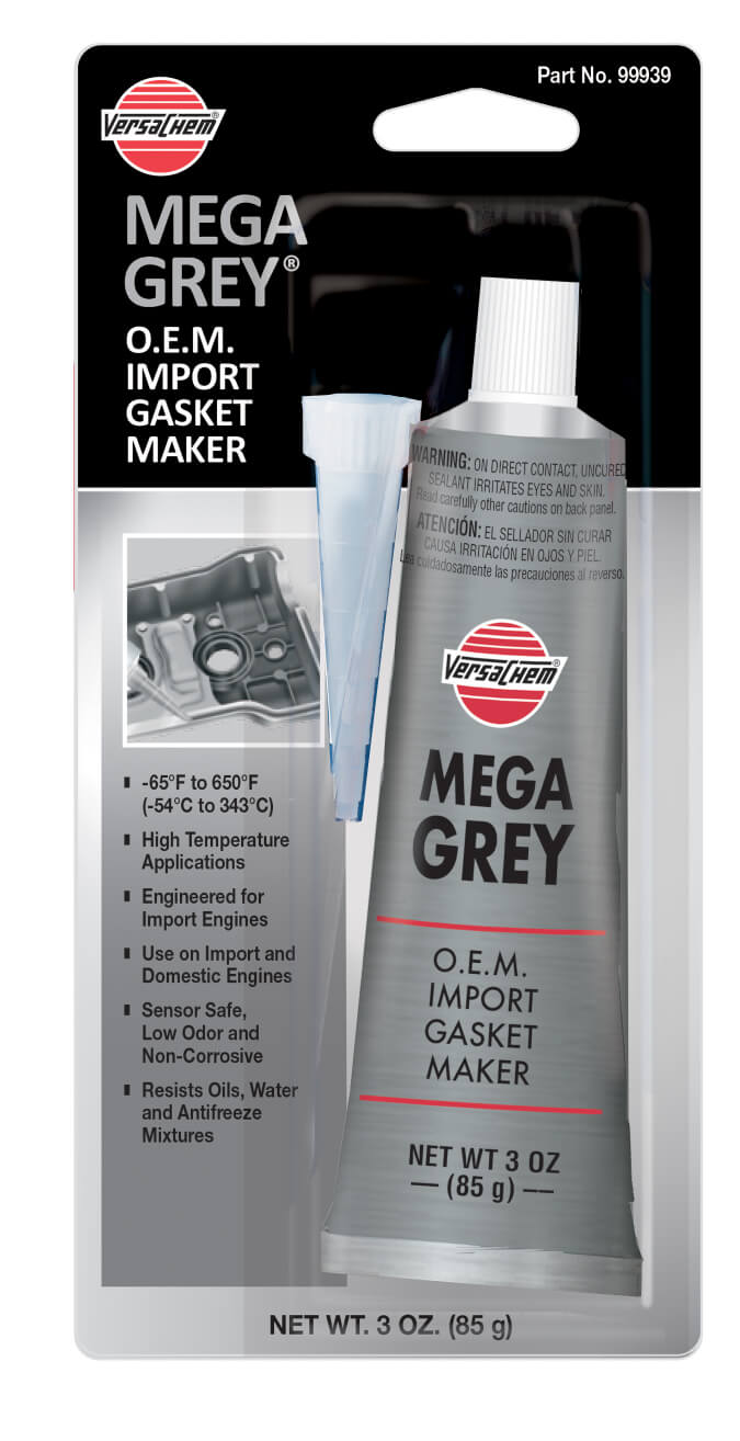 Silicona Mega Grey (3 Oz) Versachem - Yge