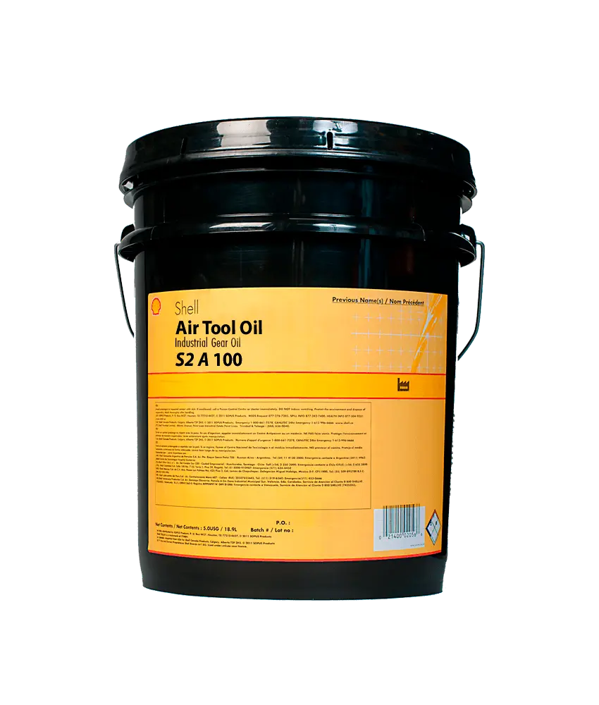 Shell Air Tool Oil S2 A 100 (5 Gl) - Yge
