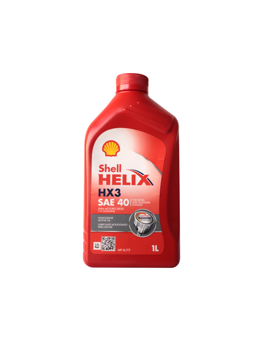 Shell Helix Hx3 Sae 40(1/4 Gl) - Yge